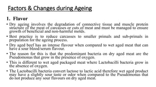 Meat ageing | PPTX