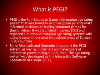 Unit 4 media audiences pegi powerpoint | PPTX