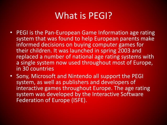 Unit 4 media audiences pegi powerpoint | PPTX