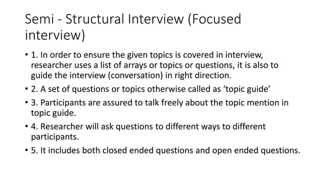 Unit 4 methods of data collection | PPT
