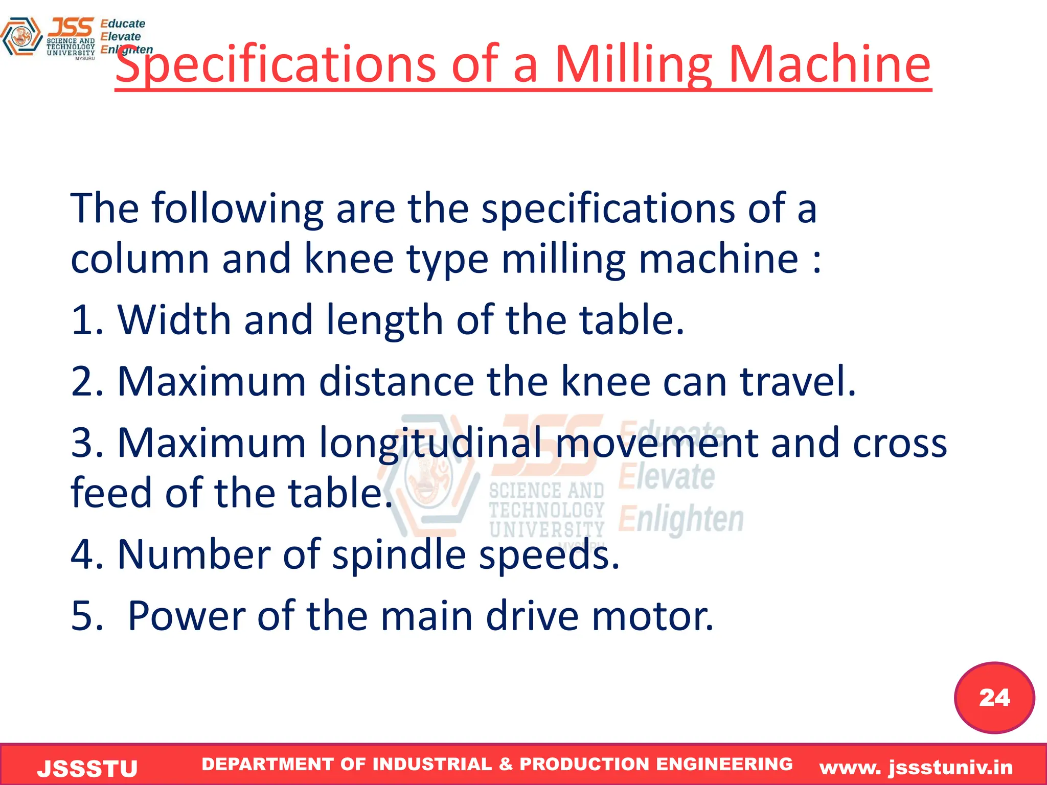 Module 4 Milling , Shaping & gear shaping.pdf