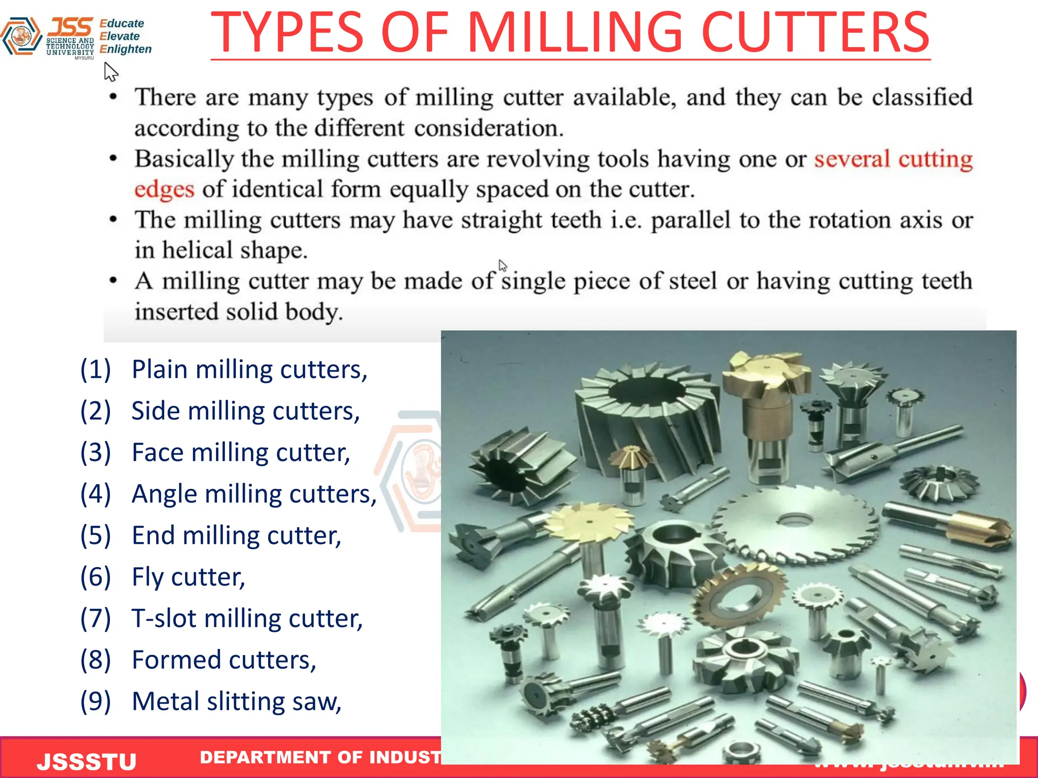 Module 4 Milling , Shaping & gear shaping.pdf