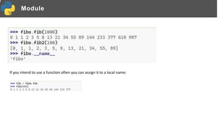 Python Modules, executing modules as script.pptx