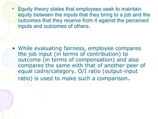 Unit 4, motivation theories | PPT