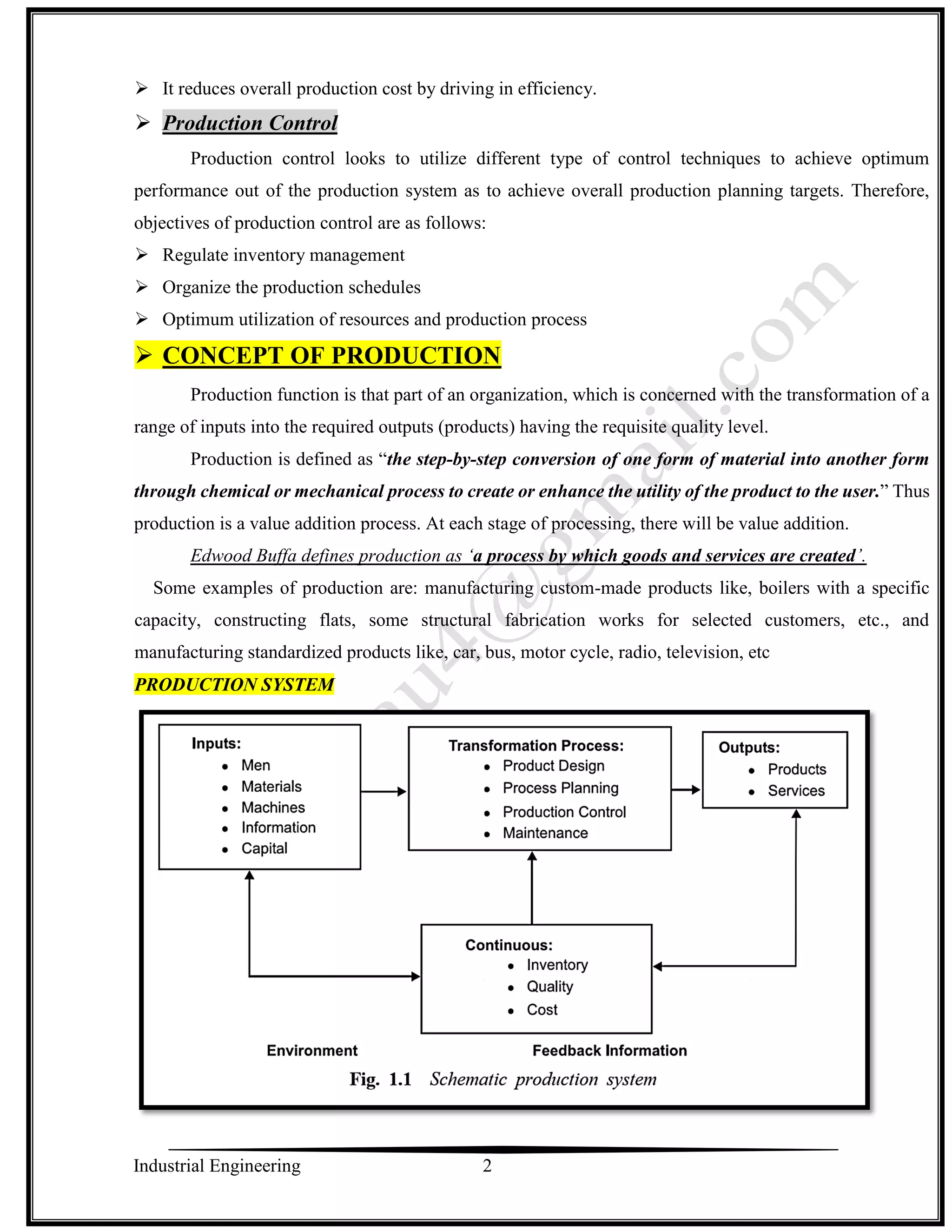Industrial Engineering unit 4.Production planning and control Notes by ...