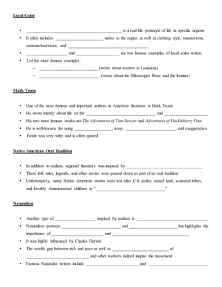 Unit 4 note handout (fill in-the-blank) | DOCX