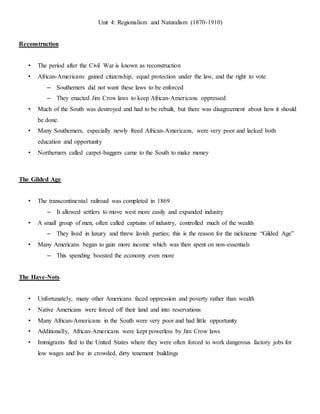 Unit 4 note handout (no blanks) | PDF