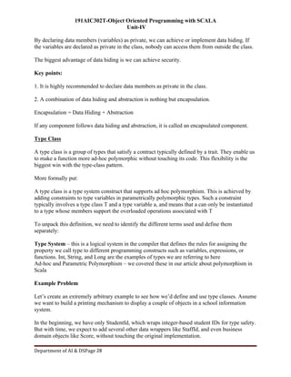 Unit 4 notes.pdf | Programming Languages | Computing