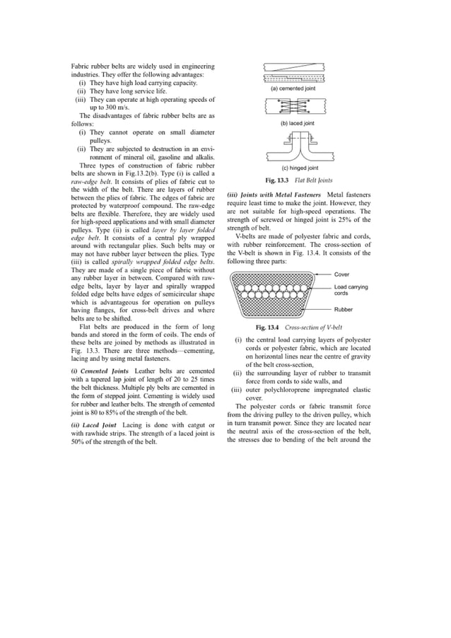 WEAR STRENGTH OF GEAR TOOTH , helical gears and belt with selection ...