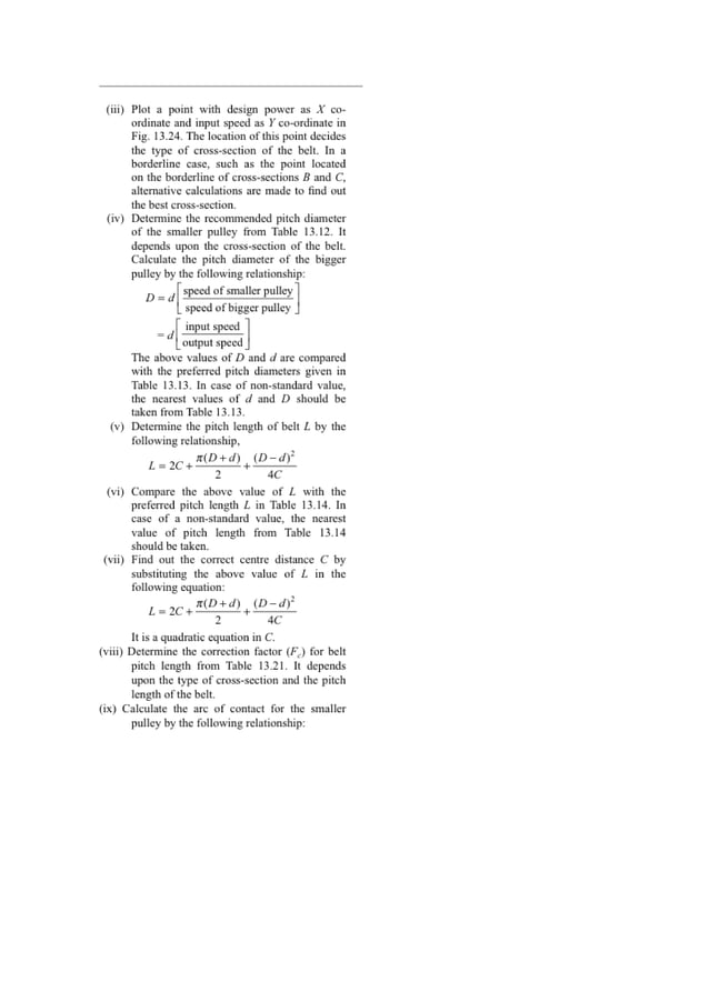 WEAR STRENGTH OF GEAR TOOTH , helical gears and belt with selection | DOCX