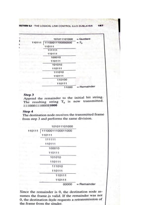PCCN DATA LINK LAYER UNIT 4 NOTES | PDF