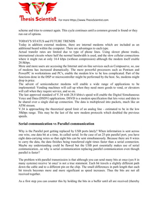 INTERFACING WITH INTEL 8251A (USART) | PDF