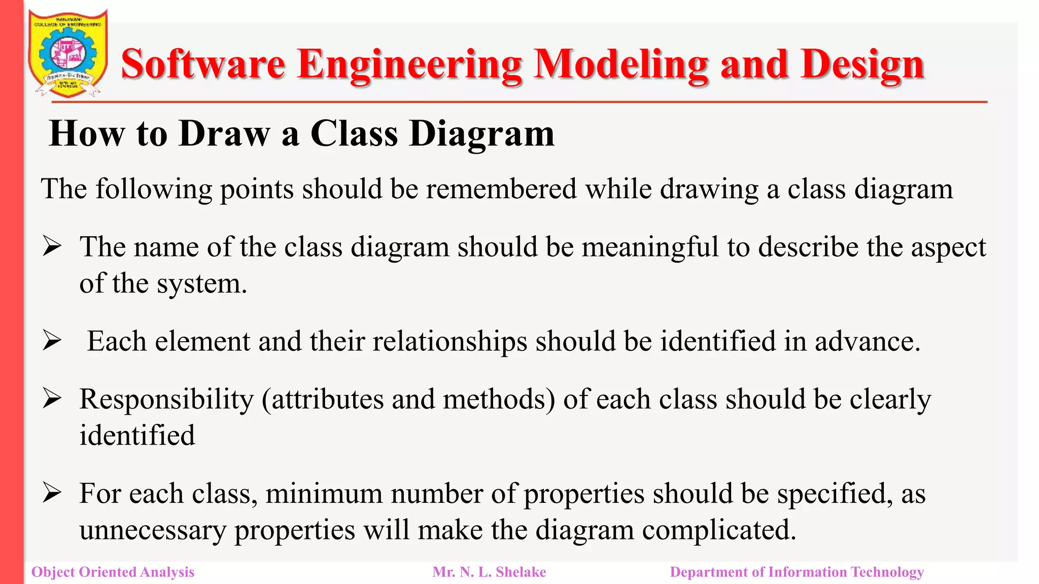 Unit 4 Object Oriented Analysis Pptx