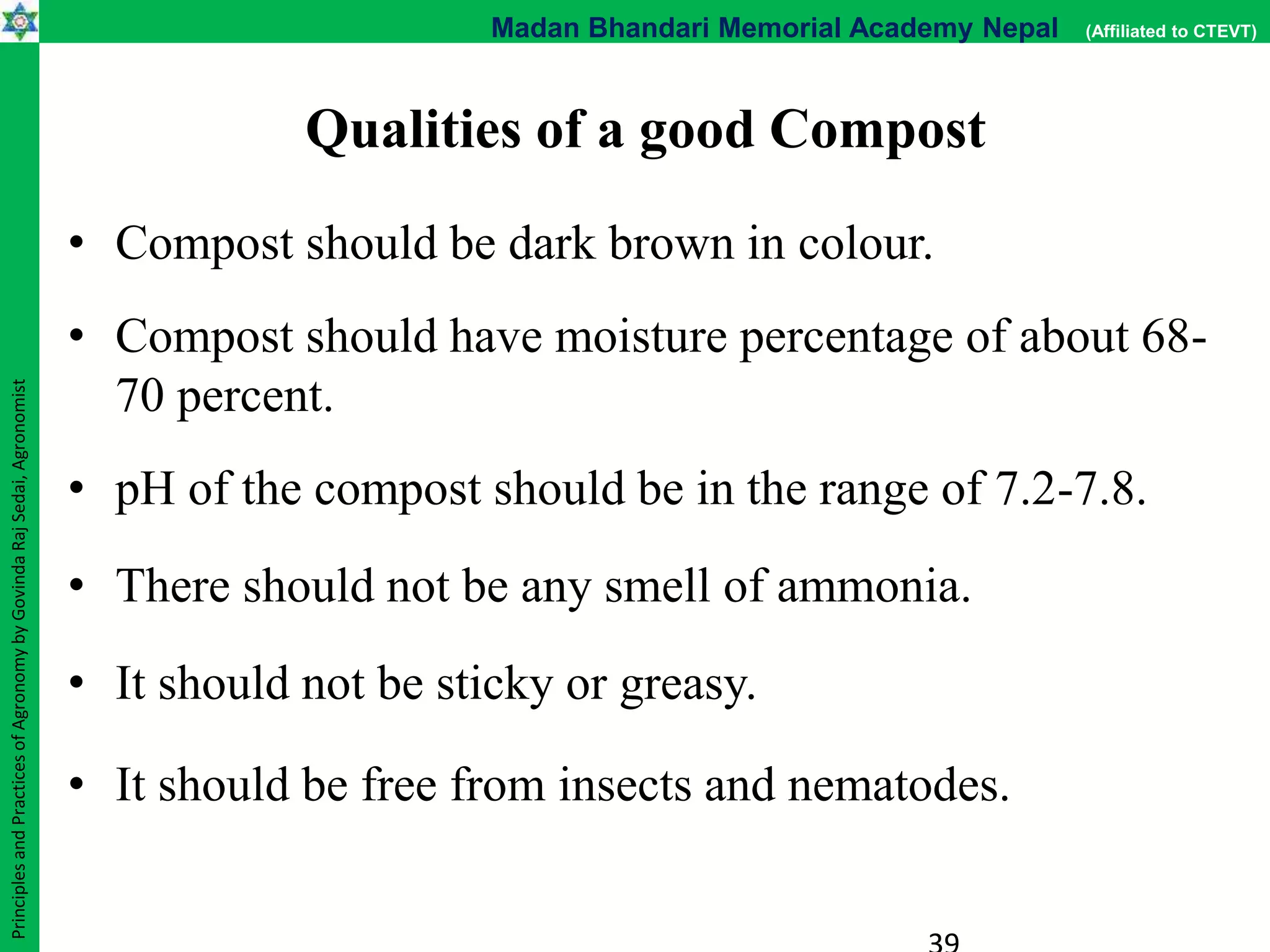 Unit 4 Organic Manures and fertilizer definition and its types.pptx