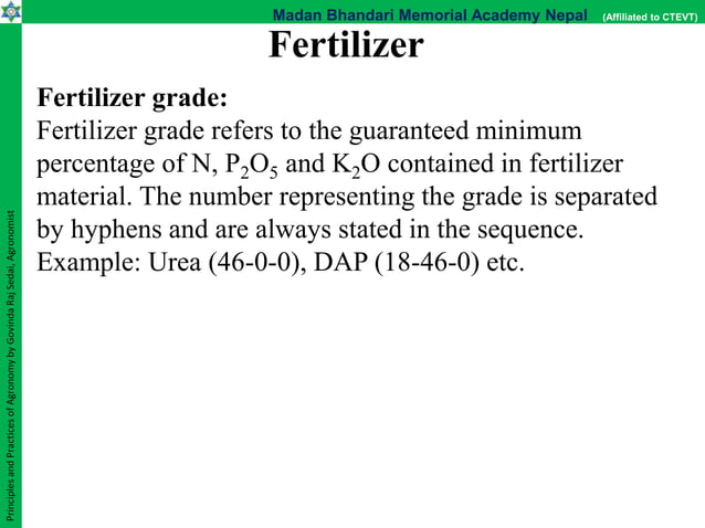 Unit 4 Organic Manures and fertilizer definition and its types.pptx