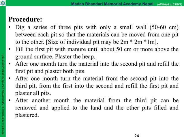 Unit 4 Organic Manures and fertilizer definition and its types.pptx