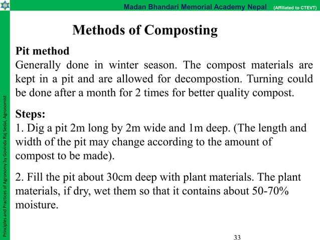 Unit 4 Organic Manures and fertilizer definition and its types.pptx