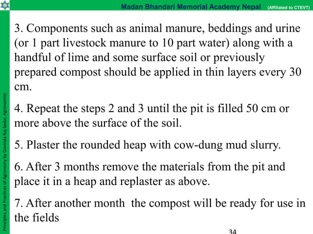 Unit 4 Organic Manures and fertilizer definition and its types.pptx