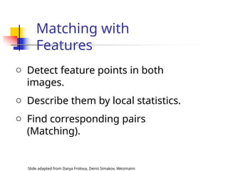 feature matching and model fitting .pptx
