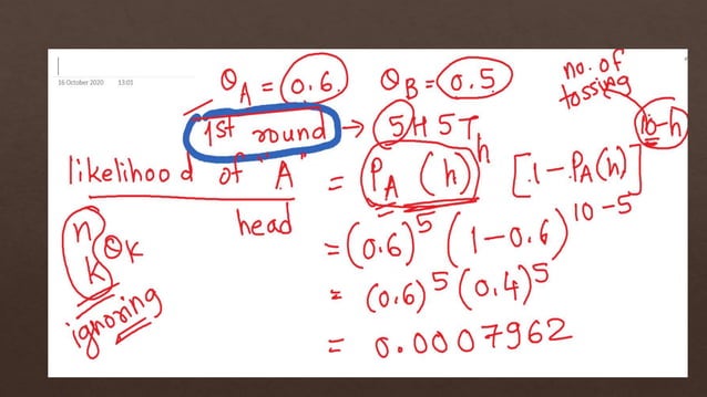 Unit 4 Statistical Learning Methods Em Algorithm Ppt