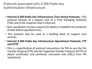 Unit 4 (Part II) - Authentication Framework for PKC.pptx