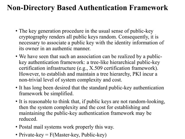 Unit 4 (Part II) - Authentication Framework for PKC.pptx
