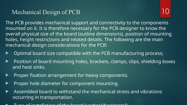 Electronics Circuit and PCB design presentation | PPT