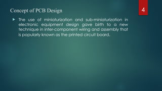 Electronics Circuit and PCB design presentation | PPTX