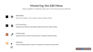 Unit 4 PC Package introduction to Pagemaker | PPTX | Desktop Publishing | Computer Software and ...