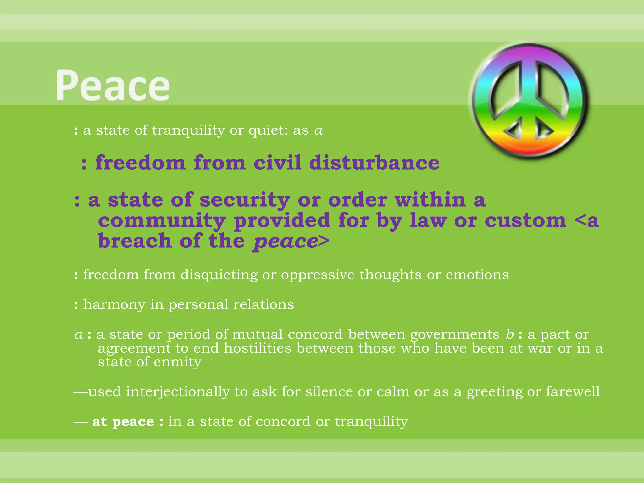 Unit 4 peace & security international relations | PPTX