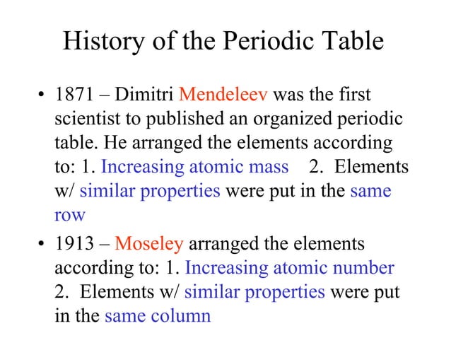 Unit 4 Periodic Trends.ppt | Chemistry | Science
