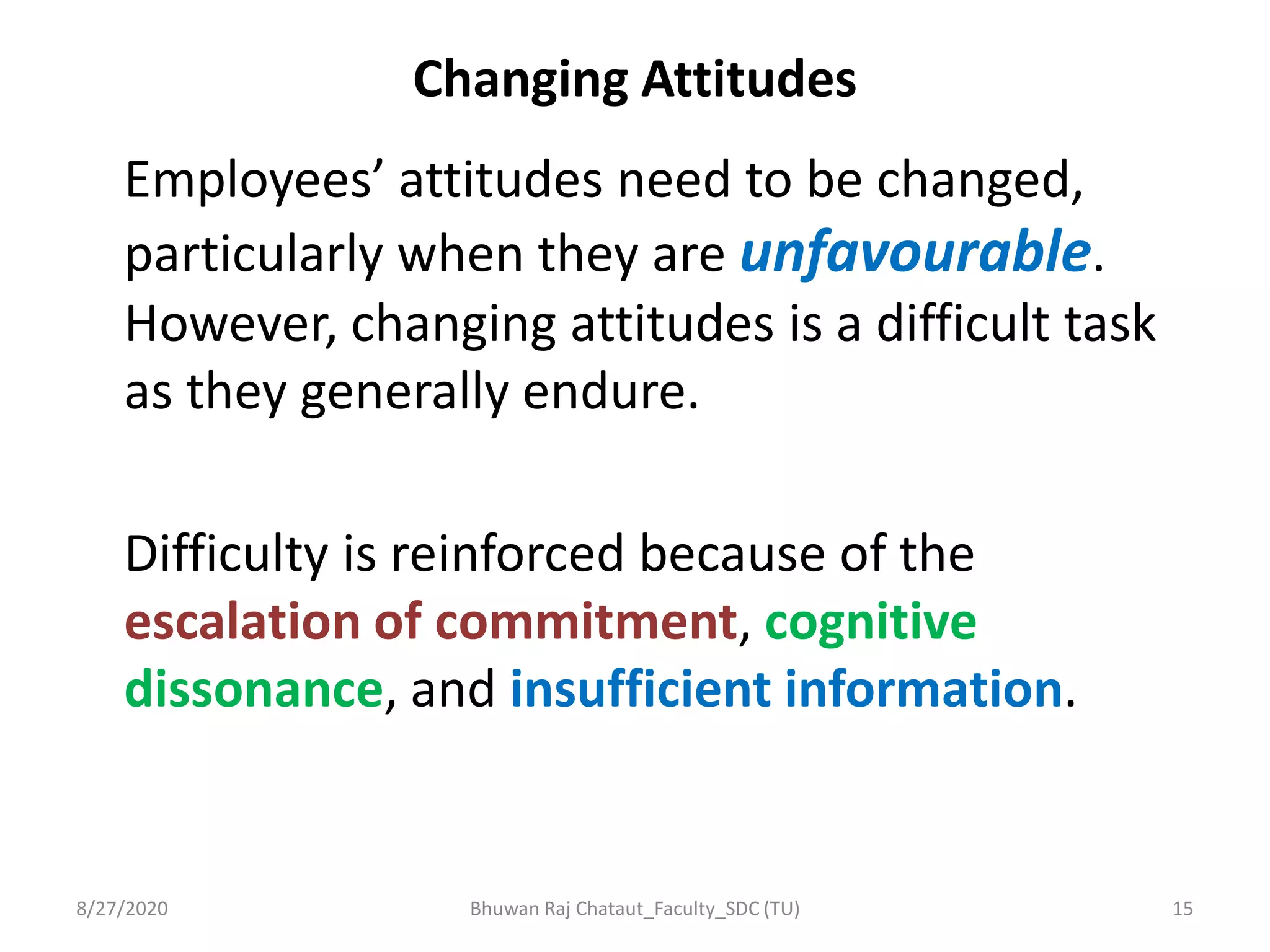 Unit 4 Personality & Attitudes | PDF