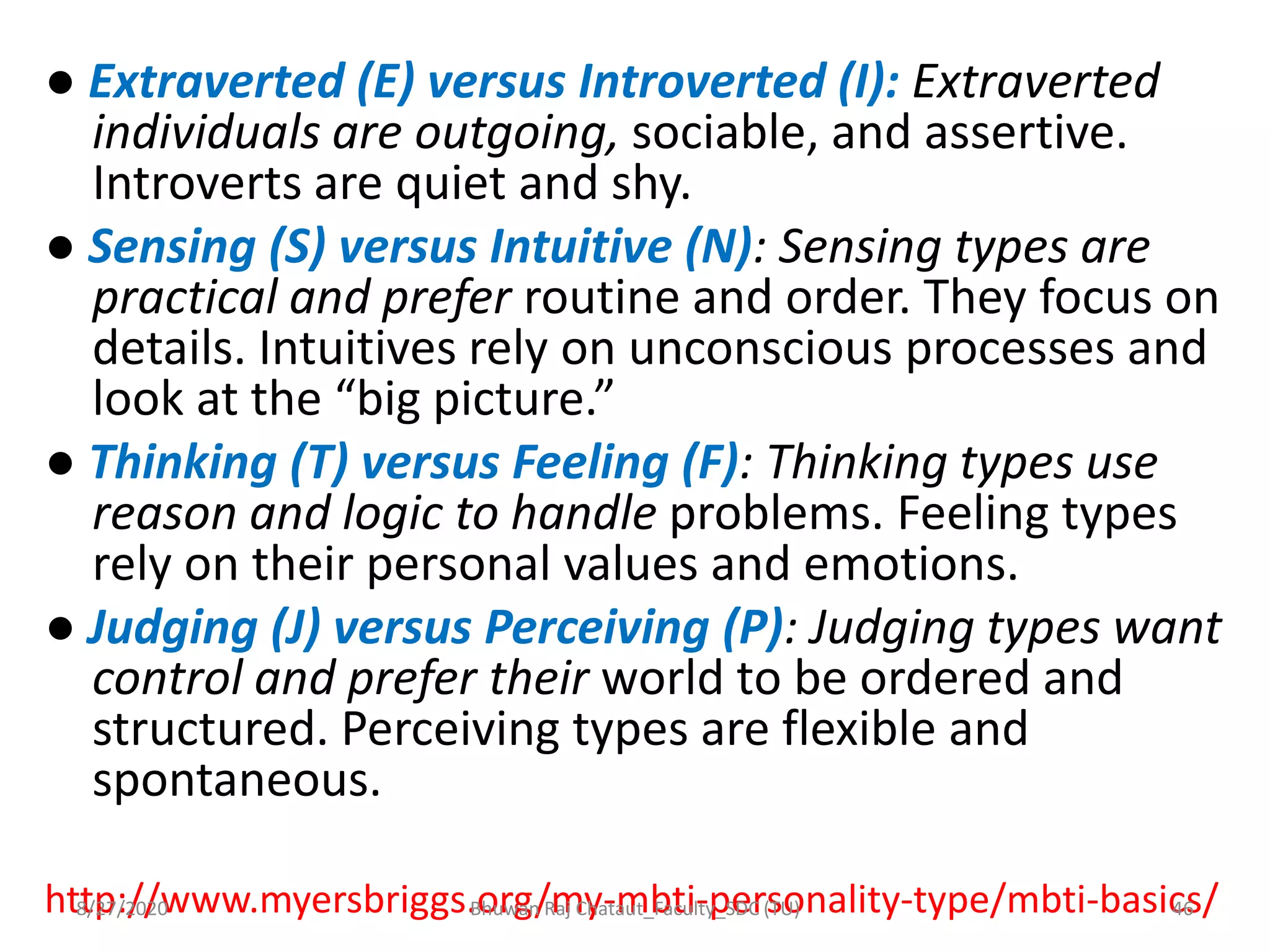 Unit 4 Personality & Attitudes | PDF