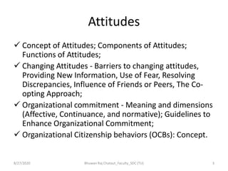 Unit 4 Personality & Attitudes | PDF