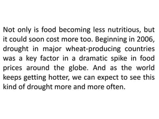 Trends, Network and Critical Thinking Unit 4 planetary networks climate ...