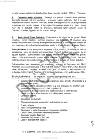 Unit 4 pollution_pdf | PDF | Indoor Environmental Quality | Home & Garden