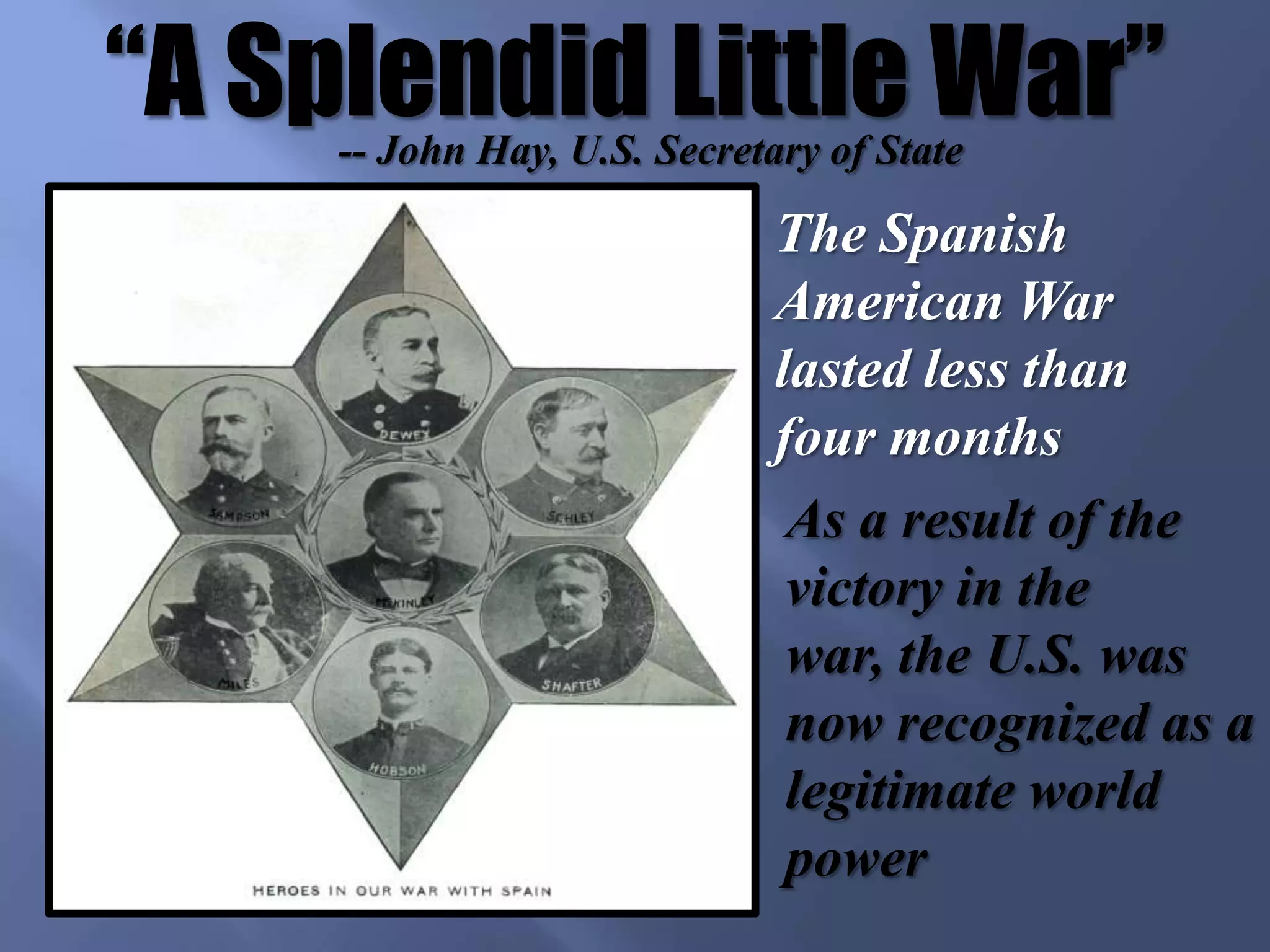 Unit 4 Powerpoint the U.S. Becomes a World Power | PPTX