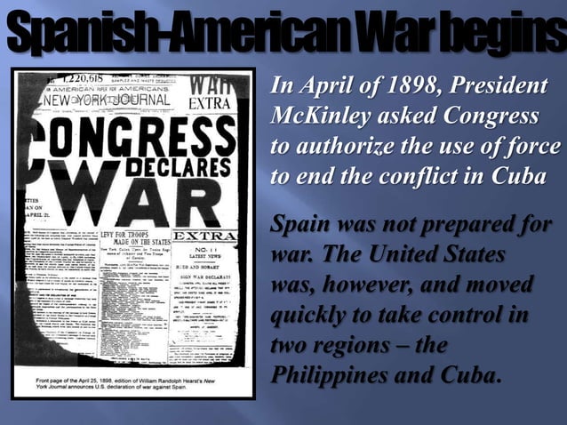 Unit 4 Powerpoint the U.S. Becomes a World Power | PPTX | Death, Injury ...