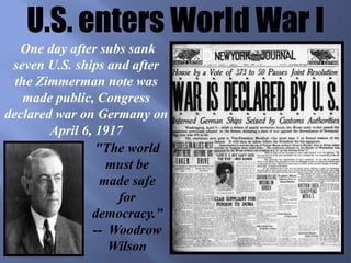 Unit 4 Powerpoint the U.S. Becomes a World Power | PPTX