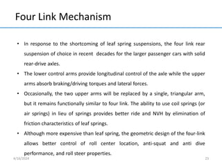 Unit 4 PPT.pdf Suspension steering and brakes | PPT