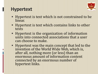 Unit4 ppt1 introduction to internet | PPT
