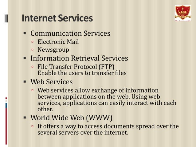 Unit4 ppt1 introduction to internet | PPT