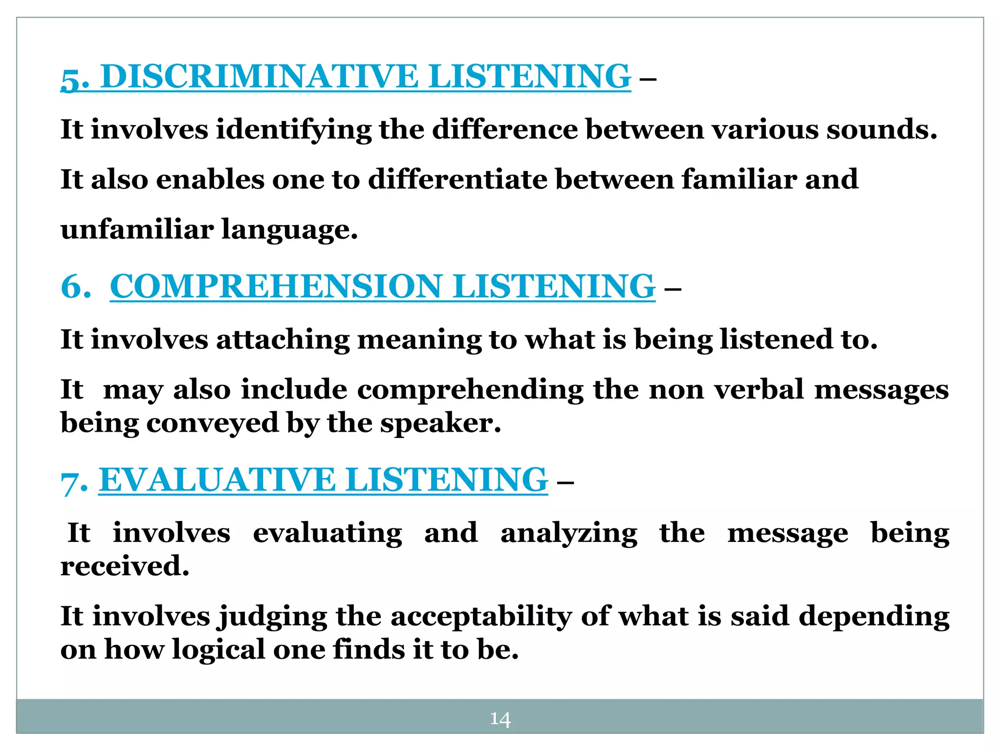LISTENING SKILLS | PPTX