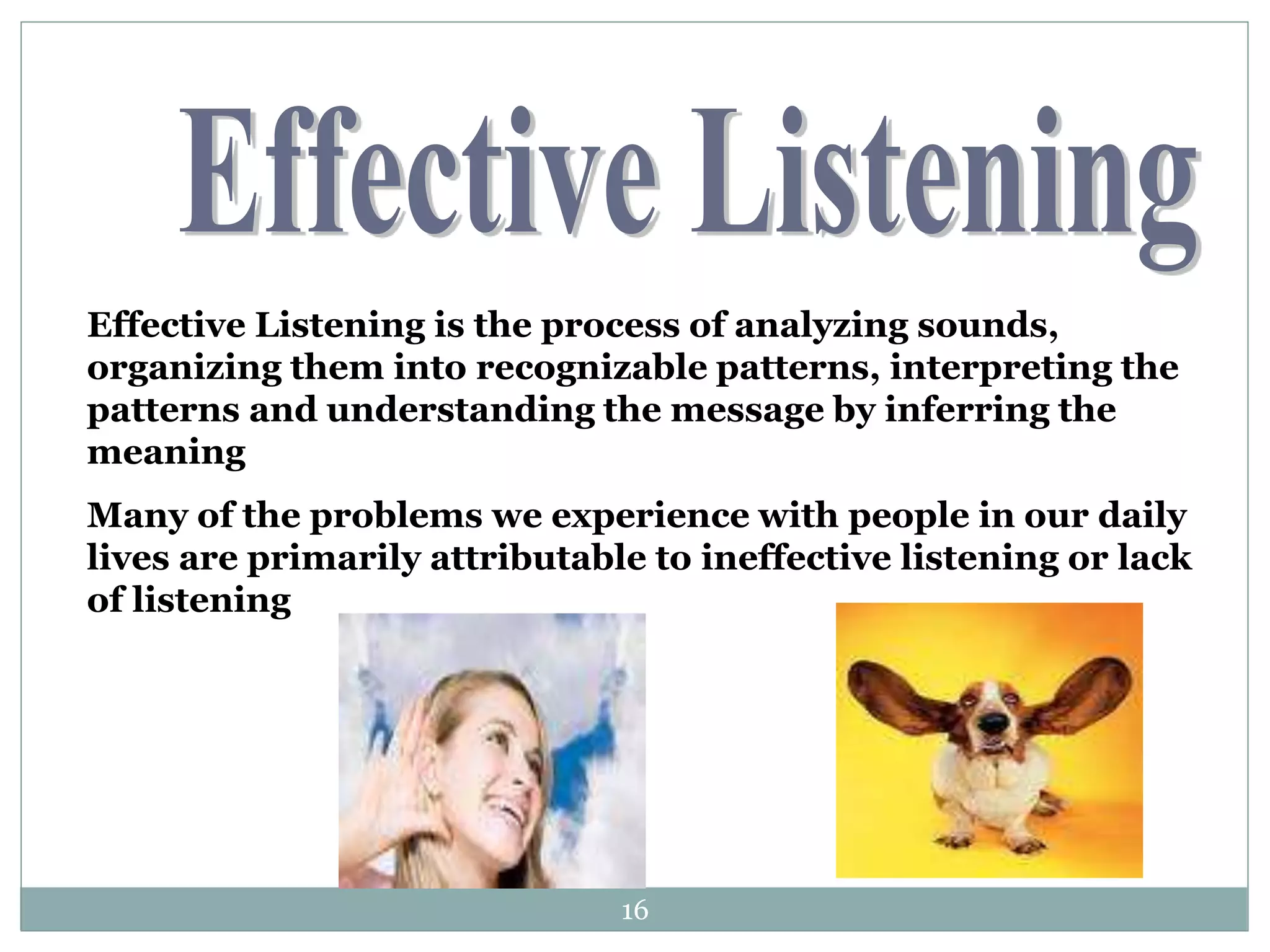 LISTENING SKILLS | PPTX