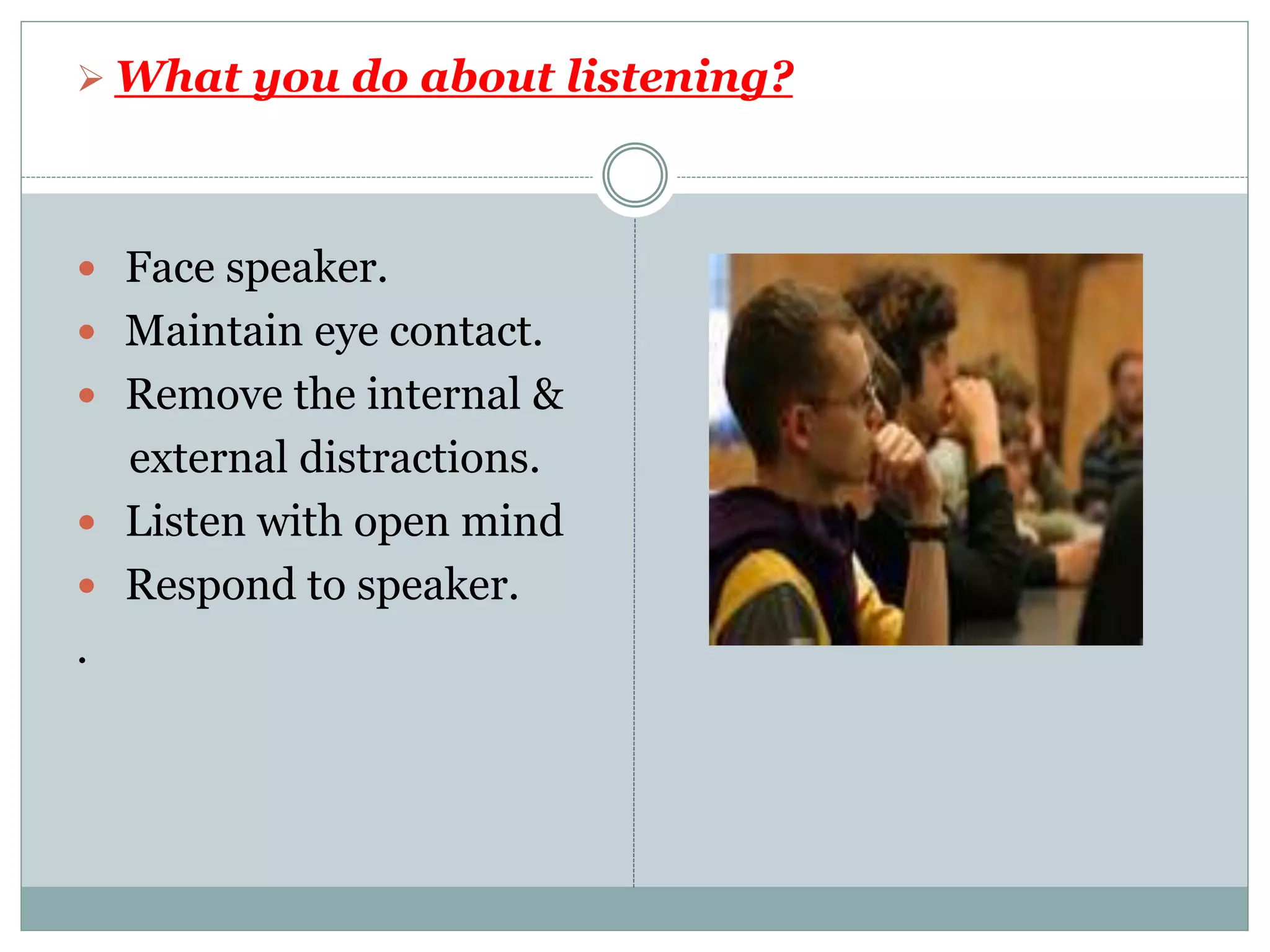 LISTENING SKILLS | PPTX