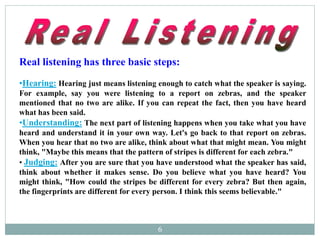 LISTENING SKILLS | PPT