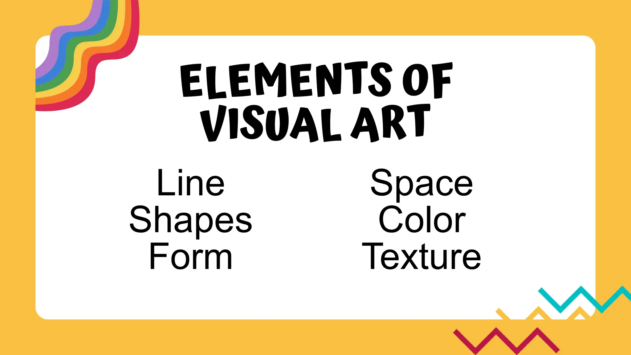 UNIT 4 PRESENTATION elements of arts.pptx | 3-D Graphics | Computer ...