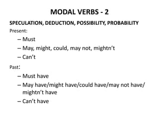Unit 4 presentation grammar (1) | PPT