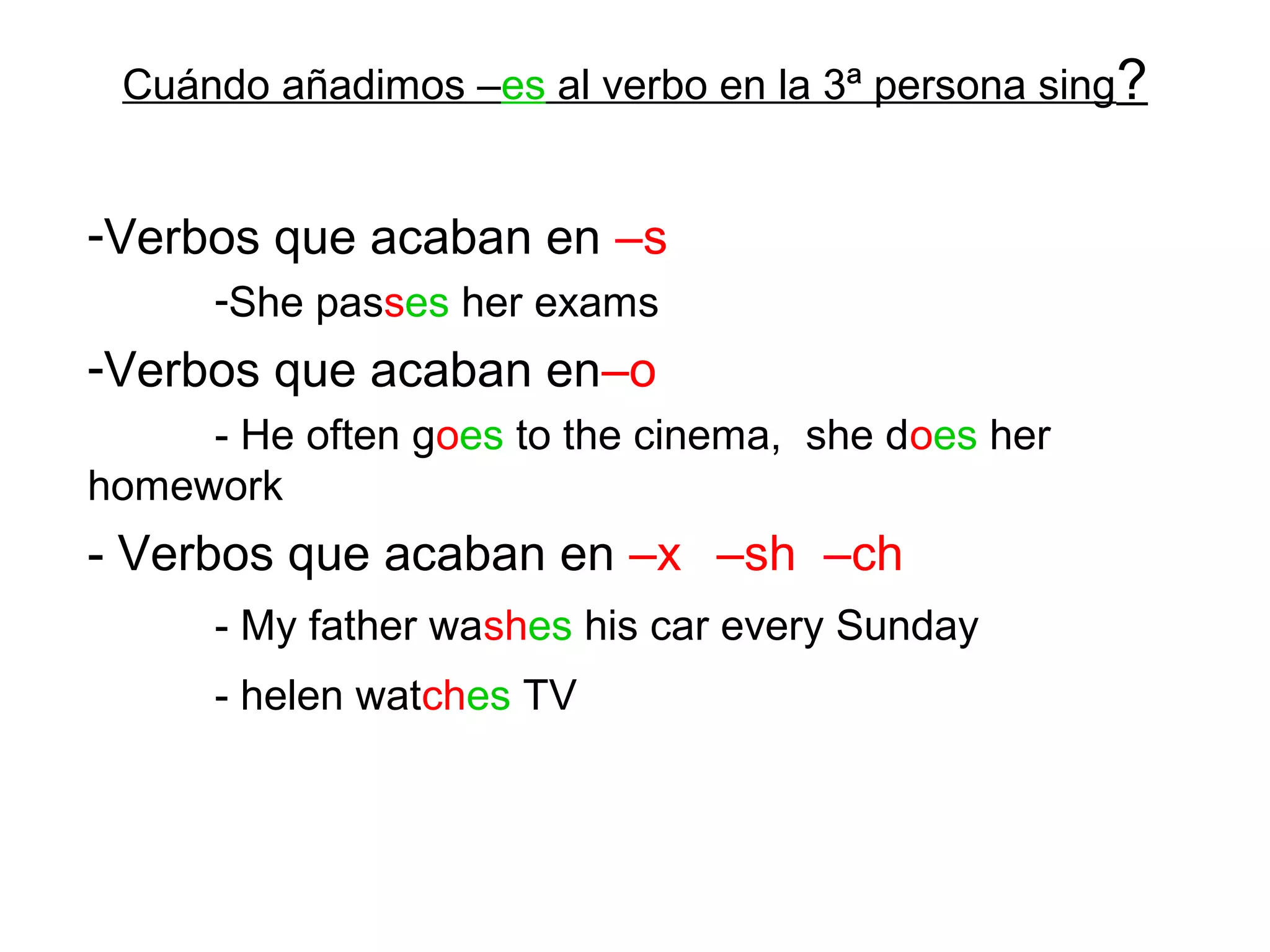 Unit 4 present simple | PPT