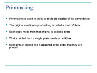 Gr. 9 Printmaking | PPT
